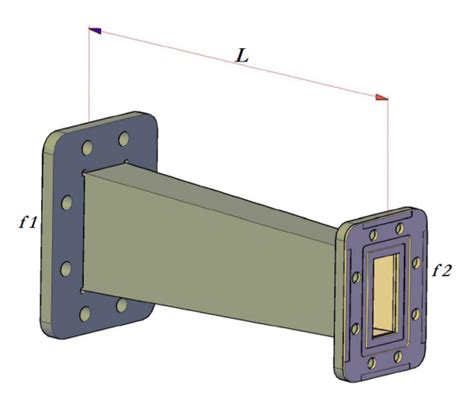 Rectangular To Rectangular Waveguide Transitions Space Machine