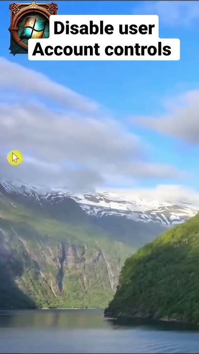 Disable User Account Control Youtube