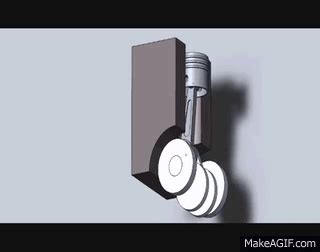 Basic Crankshaft And Piston Movement On Make A 