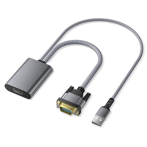 Amazon Com Elebase VGA To HDMI Adapter 1080P VGA Source To HDMI Display Cable Converter With