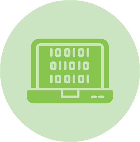 Binary Code Vector Icon Vector Art At Vecteezy