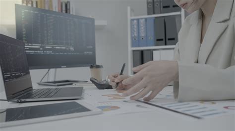 Business Women Looking At Charts Spreadsheets Graph Financial Development Bank Accounts