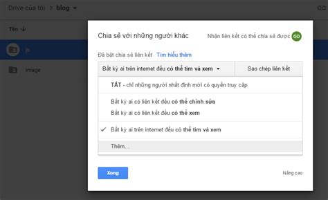 Upload file js css lên google drive để sử dụng