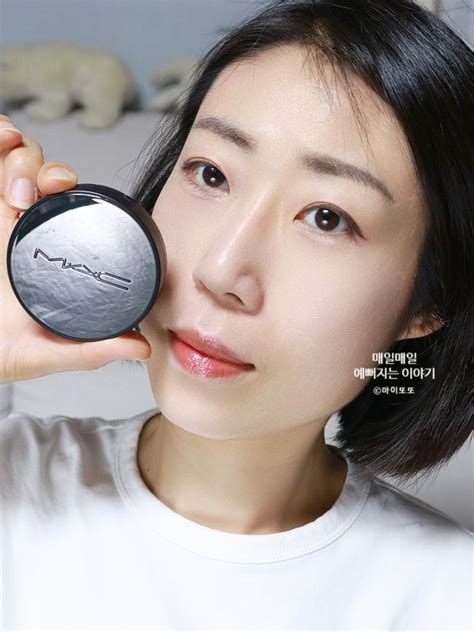 밀착력 좋은 맥 스튜디오 픽스 새틴광 쿠션추천 애정할수 밖에 없는 맥쿠션 네이버 블로그