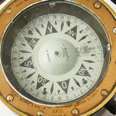 Kompass Och Klinometer 1900 Talets Början Sestrel Henry Browne And Son Barking And London