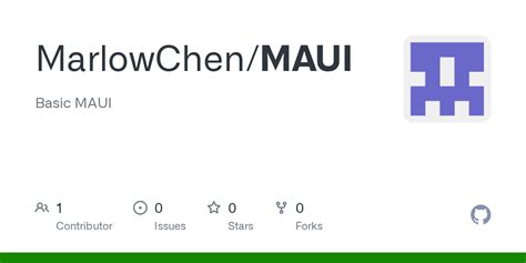 Mauimainpagexaml At Main · Marlowchenmaui · Github