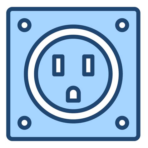 Socket Generic Blue Icon