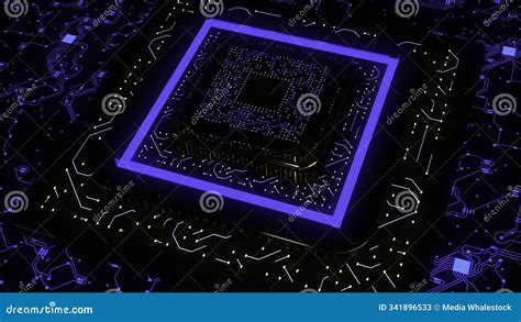 Advanced Technology Concept Design Stock Image Image Of Components Detail 341896533