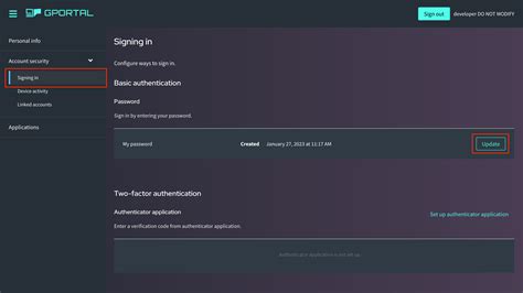 Auth Settings Documentation