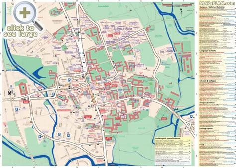 Oxford Maps Top Tourist Attractions Map Of Oxford City Centre Map