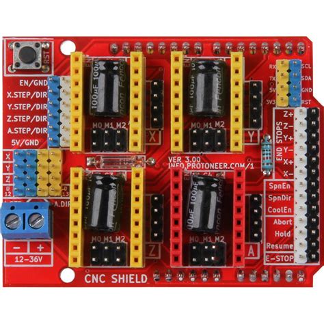Joy It Cnc Controller Shield For Arduino Elektor