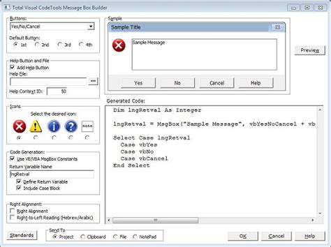 Tour Of Total Visual Codetools For Writing Better Vbavb6 Module Code