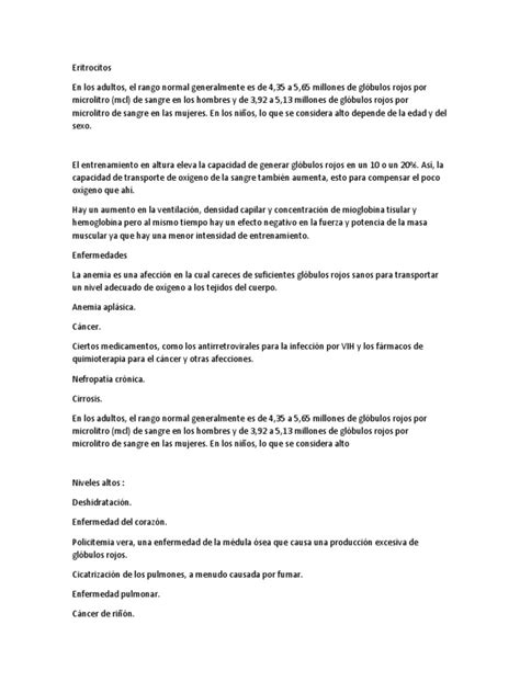 Eritrocitos Pdf