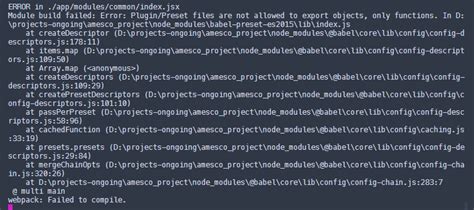 Javascript Error Pluginpreset Files Are Not Allowed To Export