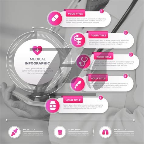 دانلود وکتور اینفوگرافیک پزشکی دانلود رایگان فایل لایه باز، Psd، وکتور، لوگو و موکاپ
