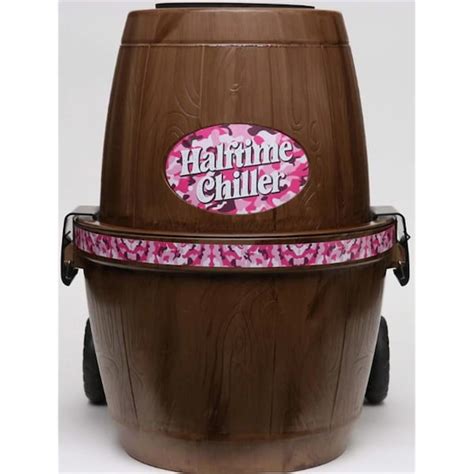 Whole In One Halftime Chiller Rolling Cooler Hot Pink Camo Wh3674042