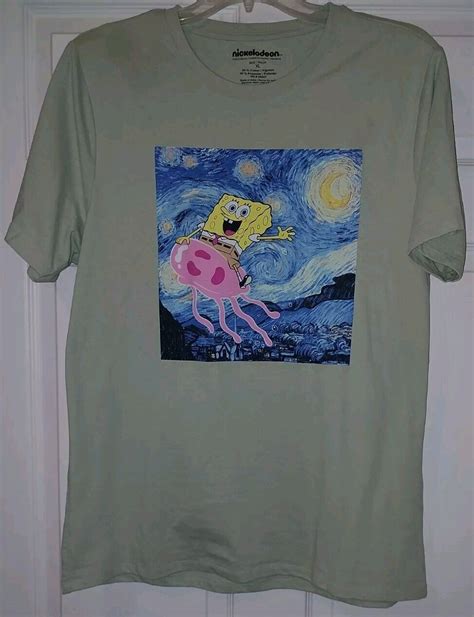 Nickelodeon Spongebob Squarepants Starry Night Graphi Gem