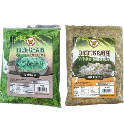 Sweet Rice Flakes Grain Naturally Sweet Dried Glutinous Rice Brand