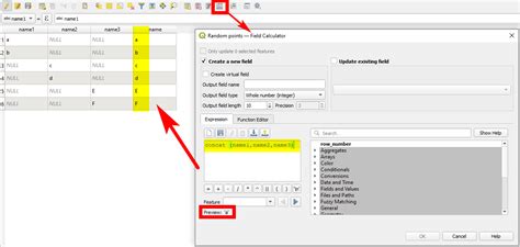 Field Calculator Getting Not Null Values From Three Columns In One
