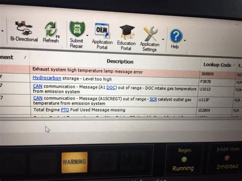 2019 Paccar Mx 13 Regen Wont Stop And These Are My Fault Codes Can Anyone Decipher What Might