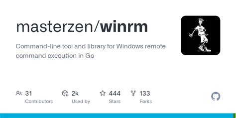 github masterzen winrm command line tool and library for windows