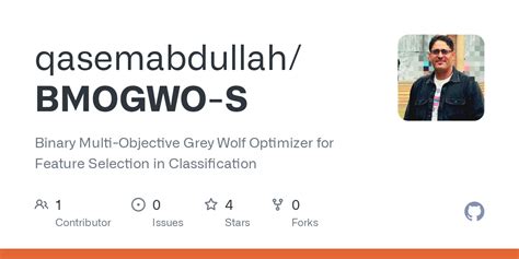 Github Qasemabdullah Bmogwo S Binary Multi Objective Grey Wolf Optimizer For Feature