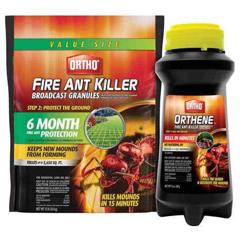 Ortho Orthene Fire Ant Killer1 And Fire Ant Killer Broadcast Granules