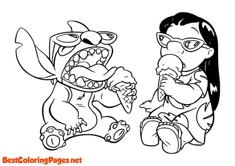 Free Printable Lilo And Stitch Coloring Book Free Printable Coloring