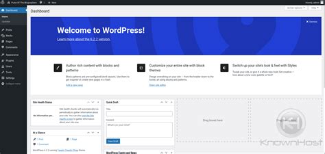Beginners Guide To Setting Up A Wordpress Website Knownhost