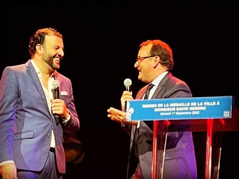 French Opera Singer David Serero Named Citizen Of Honor Of His Native