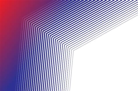 Premium Vector Thin Straight Line Smooth Transition From Red To Pink