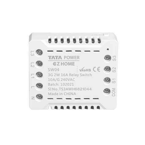 3gang 16a Smart Relay Switch Sw04 Inbuilt Rf Module Gwf Km26