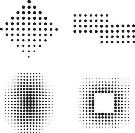 Halftone Dotted Horizontal Template Using Halftone Dots Pattern Vector Illustration 26504711