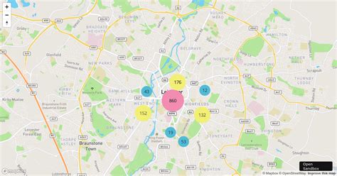 Mapbox Remote Clustering Codesandbox