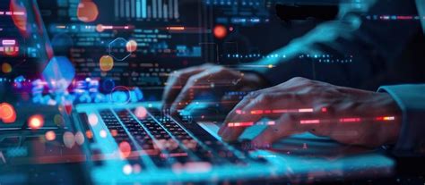 premium photo dynamic graph visualizations realtime data displayed on a laptop screen