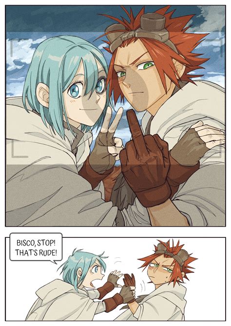 Akaboshi Bisco And Nekoyanagi Milo Sabikui Bisco Drawn By Florbetriz