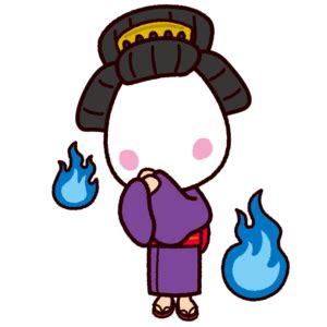 おばけのイラストのっぺらぼう イラストくん
