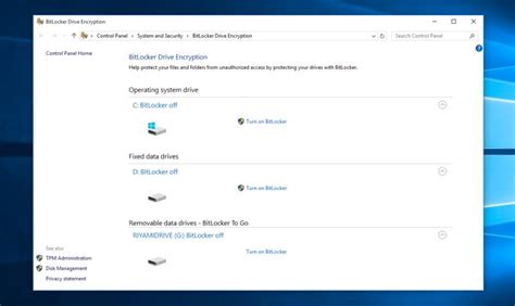 Komma Igång Med Bitlocker Windows 10s Inbyggda Verktyg För Heldiskkryptering