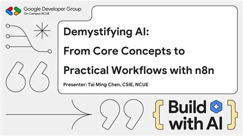 Demystifying Ai From Core Concepts To Practical Workflows With N8n Pdf