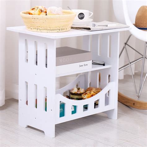 Simple Small Table Sofa Side Mini Square Table Liv Vicedeal