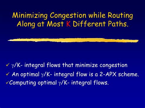 Ppt Multipath Routing Algorithms For Congestion Minimization