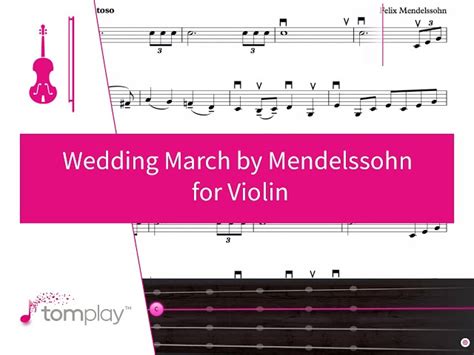 Wedding March Violin Sheet Music 60 Photos