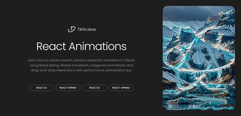 animating lists in react with react spring