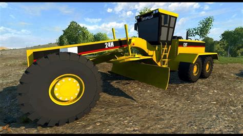 Beamngdrive Mod Bkl Cat Grader Beta Youtube