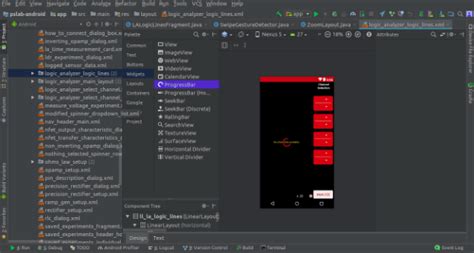 Implementing Progress Bar In Pslab App