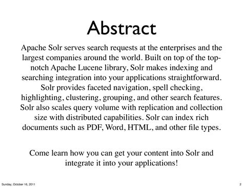Introduction To Solr Pdf