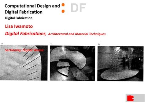 04computationaldesigndigitalfabricationintro To Digitalfabrication