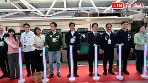 高捷岡山站通車 賴清德：高雄帶領台灣繼續進步