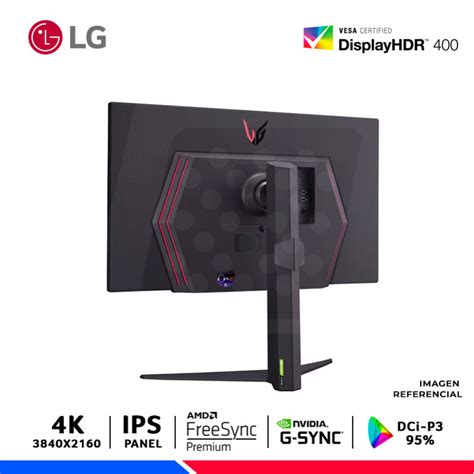MONITOR GAMING LG 32GR93U B 31 5 UltraGear IPS UHD 4K 144Hz 1ms