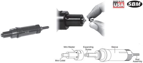 Precision Expanding Mini Collets Exact Tooling